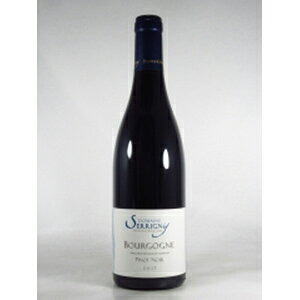 Bourgogne Rouge Serrignyセリニー （詳細はこちら）ピノノワール 100%750mlピノ ノワール フランス・ブルゴーニュ・ブルゴーニュブルゴーニュ ルージュAOC赤他モールと在庫を共有しているため、在庫更新のタイミン...