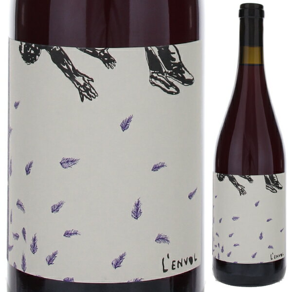 L'envol Rouge Vin de France Fontaine des Grivesフォンテーヌ デ グリーヴ （詳細はこちら）ブドウはビオロジックで育てた樹齢35年のメルロー100%使用。収獲したブドウは全房比率100%で天然酵...