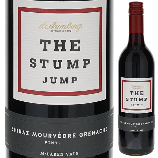 The Stump Jump Red D'arenbergダーレンベルグ （詳細はこちら）グルナッシュ、シラーズ、ムールヴェードル750mlグルナッシュ、シラーズ、ムールヴェードルオーストラリア・南オーストラリア・フルーイオ・マクラーレン ...