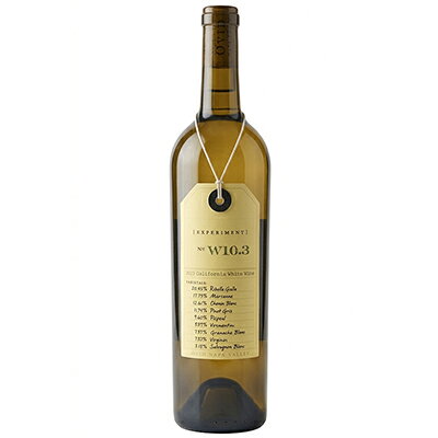 Experiment White Wine W10.3 Ovid.オーヴィッド （詳細はこちら）ナパ・ヴァレーのプリッチャード・ヒルに位置するオーヴィッドが手掛ける「エクスペリメント」シリーズの希少な白ワインです。醸造チームが特定のテーマを...