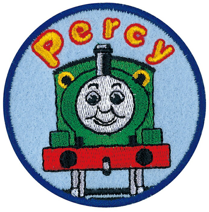 商品説明 ハンドメイド用に、お手持ちの物のアレンジに…。 男の子にも女の子にも人気のきかんしゃトーマス、パーシーの丸い刺しゅうのかわいいキャラクターワッペンです♪ 手作りのバッグやお洋服、巾着袋などにアイロンで簡単に付けられるアップリケを付...