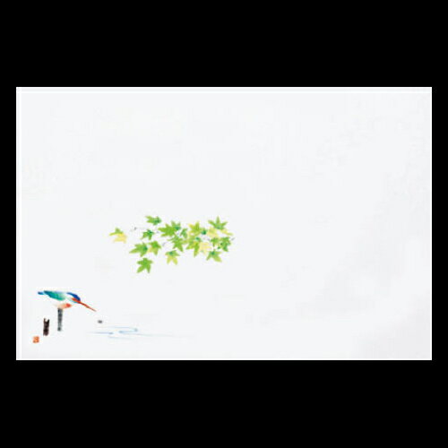 商品情報サイズ38×26cm枚数100枚入り素材無蛍光モニターの発色具合により、実際のものと色が異なる場合がございます。38cm上質紙マット　涼　201-10171テーブルマット ランチョンマット 紙 紙製 ペーパー 業務用 和食 上質紙を...