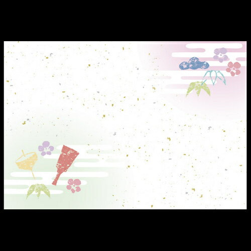 商品情報サイズ38×26cm枚数100枚入り素材無蛍光モニターの発色具合により、実際のものと色が異なる場合がございます。38cm上質紙マット　金閣迎春　201-10290(Z108-418)テーブルマット ランチョンマット 紙 紙製 ペーパ...