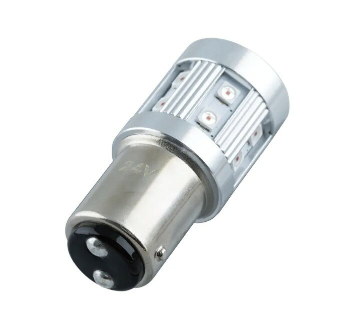LC-01 LED ハイパワーソケット式バルブNEO ダブル球 12V専用 各色 21W球タイプ（’BAY15D） サイズ 43.5mm×19mmΦ口金サイズ　ダブル球 BAY15D定格　ダブル球　　DC12V 約0.20/0.05A　約2...