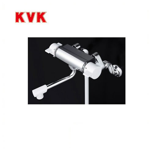 KVK　浴室水栓サーモスタット式シャワー（壁付きタイプ）取替用接続アダプター付逆止弁快適節水シャワーシャワーハンガーは含まれておりません。必要な場合は別売のハンガーをお求めください メーカー希望小売価格はメーカーカタログに基づいて掲載してい...