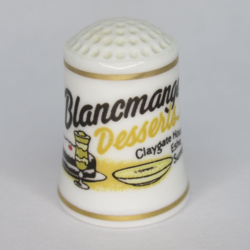 シンブル・指ぬき｜フランクリンミント（アメリカ）｜広告シンブル｜TheVillageShopシリーズ｜1982年頃｜陶磁器製 【サイズ】高さ約2〜3cm程度 アメリカ・フランクリンミント社のシンブル（指ぬき）で、1982年頃に作られたThe...