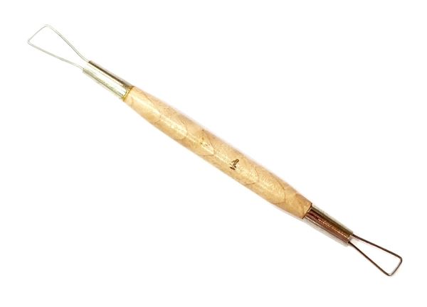 丸線カキベラ（小 （長さ160〜170mm 細丸ワイヤー　陶芸用　部分的な細かい作業に　丸線カキベラ（小 （長さ160〜170mm 細丸ワイヤー　陶芸用　部分的な細かい作業に　