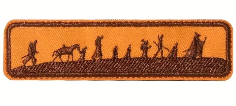 "Route” 刺繍パッチ - アメリカンロードトリップデザインの耐久性のあるメッシュアプリケーション、衣類、帽子、バックパック、カジュアルスタイル、手洗い可能、カジュアルスタイルパッチ|ヴィンテージルート66デザイン|耐久性のあるメッシュ...