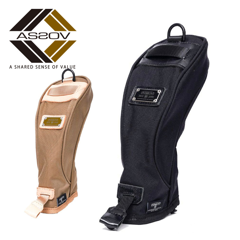 品番 062203 品名 AS2OV EXCLUCIVE BALLISTIC NYLON - HEAD COVER FAIRWAY WOOD GOLF SERIES アッソブ ヘッドカバー フェアウェイウッド用 ゴルフシリーズ 素材 ナイロ...