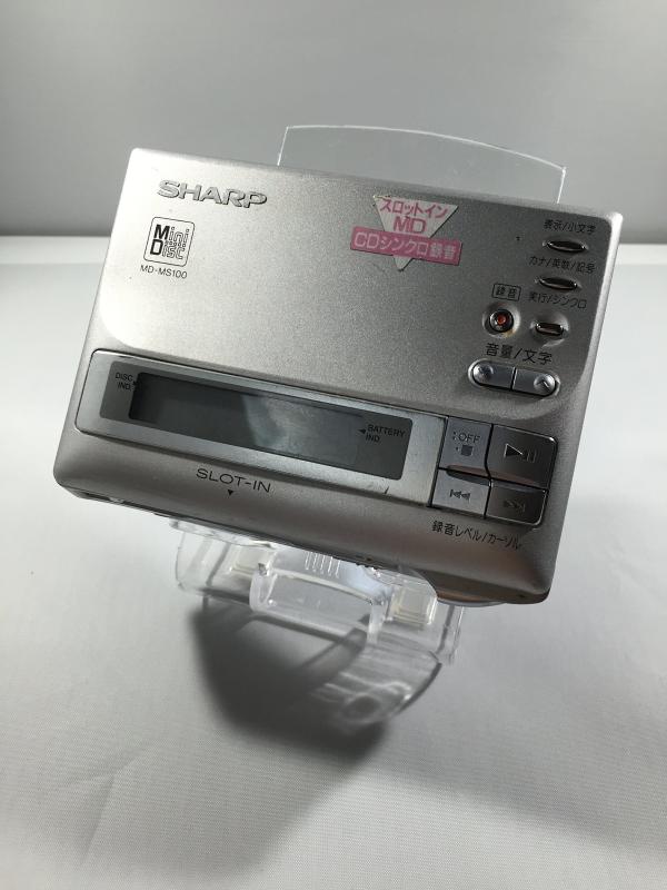 SHARP シャープ MD WALKMAN MDウォークマン ポータブルMD MD-MS100