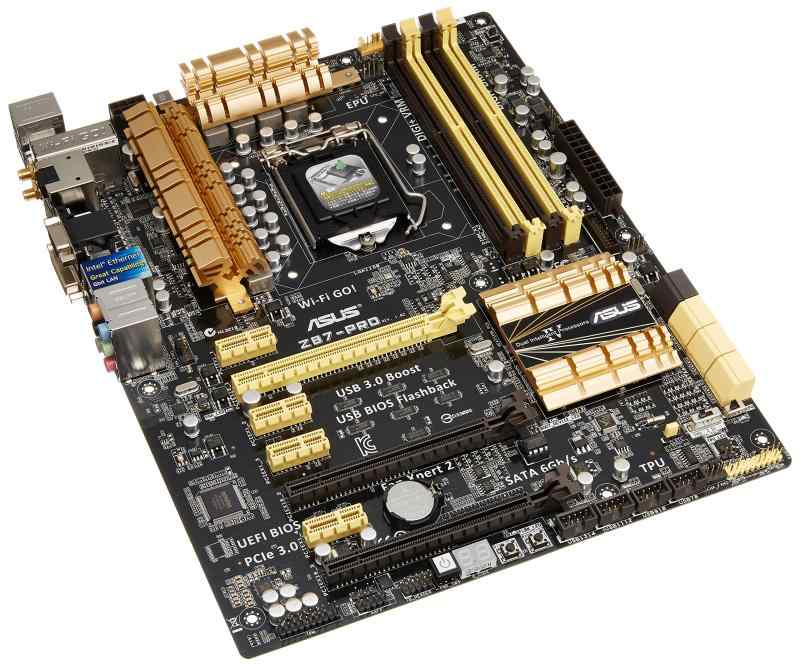 ASUSTeK Intel Z87チップセット搭載マザーボード Z87-PRO 【ATX】Socket:LGA 1150チップセット:Intel Z87対応メモリ:DDR3-2800(O.C.) x 4 (最大 32GB)拡張スロット:PC...