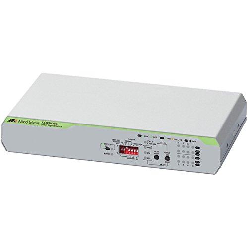 AT-GS920/8 レイヤー2スイッチAT-GS920/8(RoHS対応)は、10/100/1000BASE-Tポートを8ポート装備し、管理機能のないレイヤー2スイッチでありながら、通信モードのマニュアル設定・ループガード機能・EAP/B...