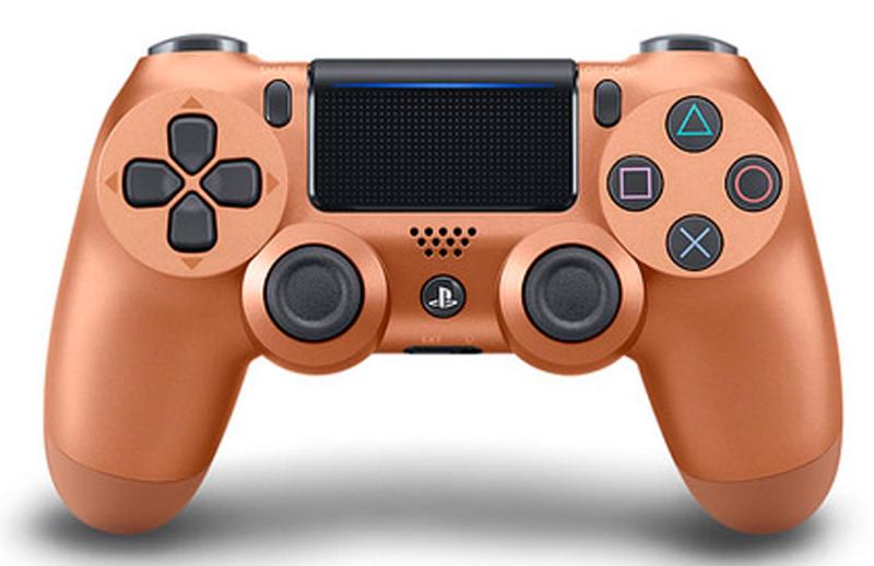 ワイヤレスコントローラー (DUALSHOCK 4) カッパー 【メーカー生産終了】SHAREボタン SHAREボタンを押すと、スクリーンショットやビデオクリップのアップロード、ゲームのリアルタイム中継などを通して、あなたのゲームプレイを世...