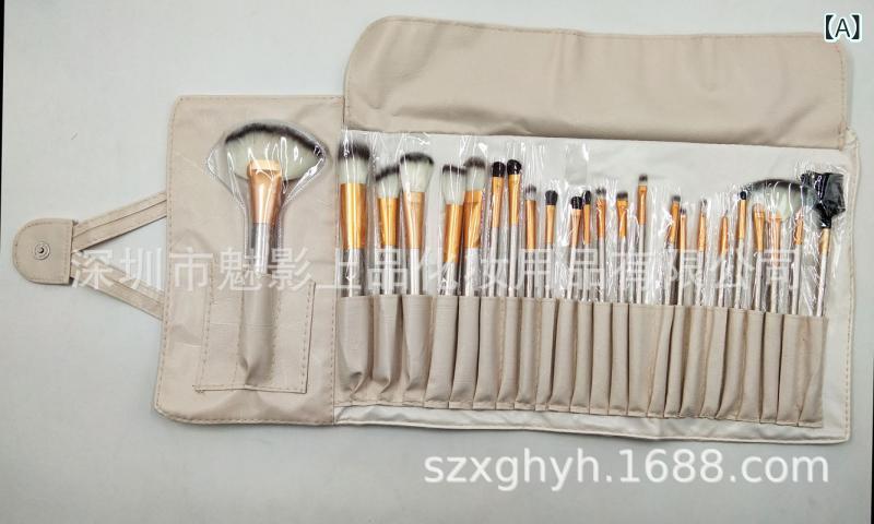 3個セットメイクブラシ レディース 24本 12本 セット シャンパンカラー コスメブラシ 化粧ブラシ ナイロン メイク道具 PUケース付き 木柄・商品カテゴリ: 化粧ブラシセット・ブラシ本数: 24本.12本・ブラシ素材: ナイロン・ブラ...