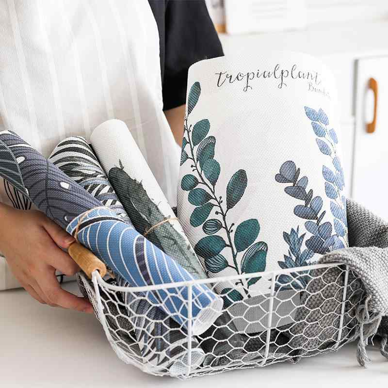 ランチョンマット PVC製 プレースマット 花柄 デザートサボテン 新中式・素材: PVC・柄: 花卉・スタイル: 新中式・カラー: サボテン柄