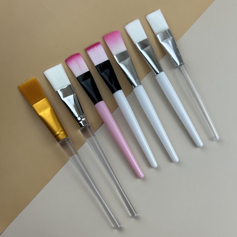 フェイスパック用ブラシ レディース 軟毛 ファンデーションブラシ DIY 美容ツール 白 ピンク系・商品カテゴリ: 面膜ブラシ・ブラシ本数: 1本・ブラシ素材: ナイロン・ブラシケース: 袋・持ち手素材: プラスチック・持ち手形状: 長杆・...