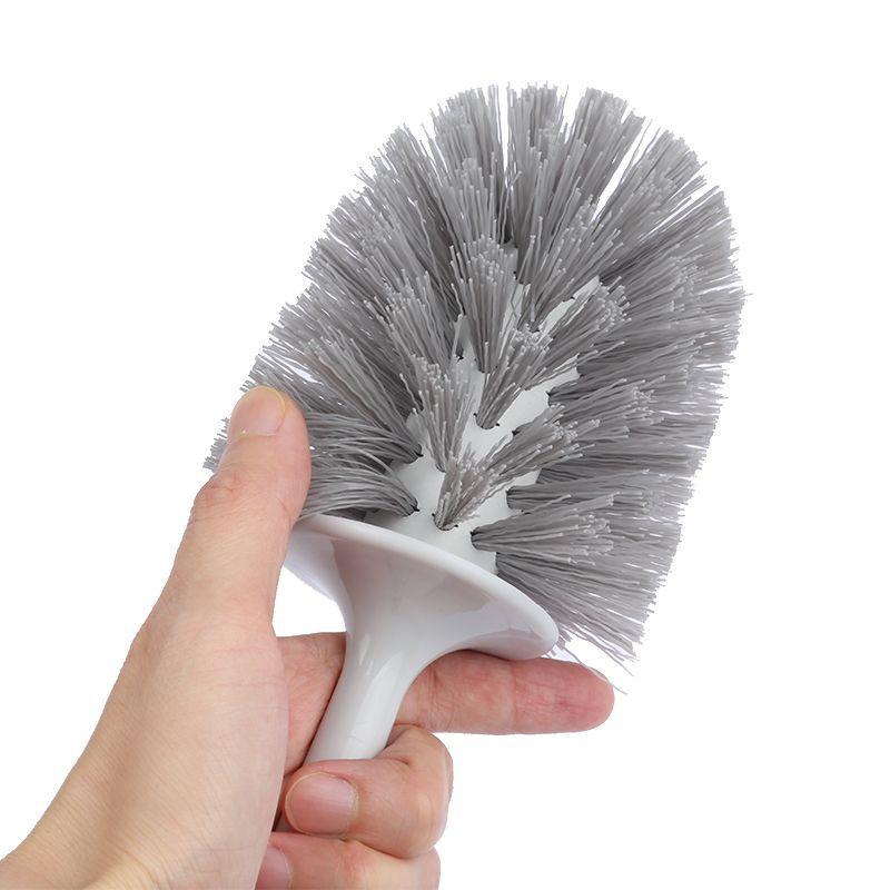 トイレブラシ 長柄タイプ トイレ清掃ブラシ セット 掃除ブラシ 衛生ブラシ 便器ブラシ 隅々まで清掃可能 樹脂製