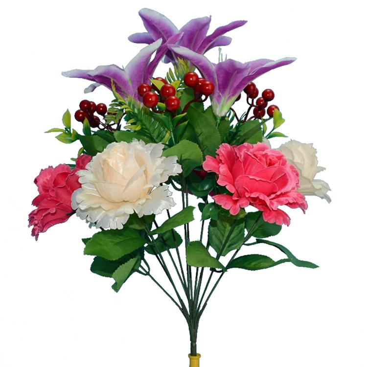 バラ 薔薇 造花 フラワー アートフラワー インテリア 飾り 浅ピンク 百合 ローズ 深ピンク 紫色 黄色 白 大紅 白 12本 貴妃 夕陽紅・素材: 絹花・工艺: 植绒・カラー: 浅ピンク百合ローズ.深ピンク百合ローズ.紫百合ローズ.黄色...