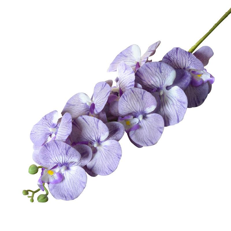 2個セット造花 蝶蘭 9本 インテリア 飾り 結婚式 ホテル ディスプレイ 風 パープル ピンク系 ホワイト ブルー レッド・項目名: 素材・値: 绢花・項目名: 工芸・値: -・項目名: カラー・値: 紫色, 深粉, 米白, 藍色, 红色...