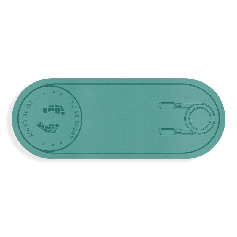 ヨガマット レディース メンズ TPE 跳縄マット エクササイズマット 防音 滑り止め 衝撃吸収 厚手 室内 トレーニング 140cm 183cm ピンク系 グリーン系 グレー・材質: TPE ・重量: 約 約 500/560/700g ・...