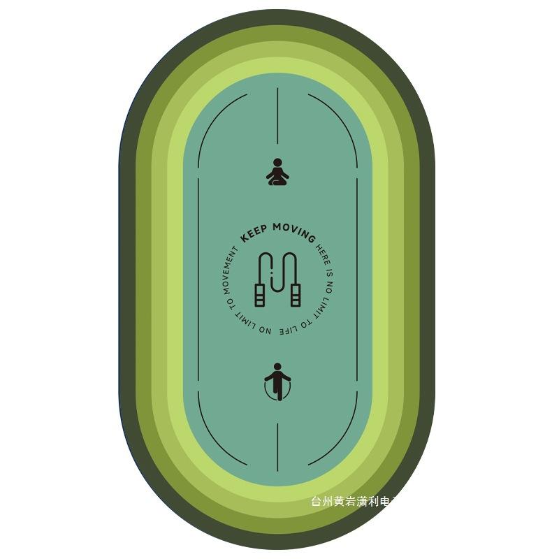 ヨガマット トレーニングマット エクササイズマット 防音 衝撃吸収 滑り止め 縄跳び 筋トレ フィットネス ホームジム 運動 器具 ゴム ポリアミド繊維