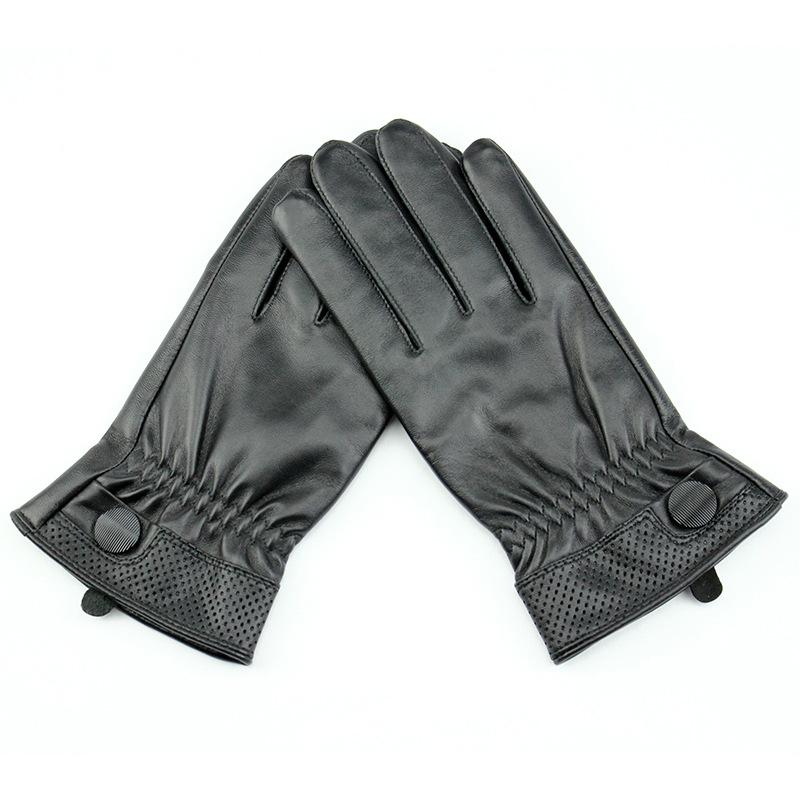 手袋 メンズ 男性用 手袋 グローブ 羊皮 シープスキン レザー 保温 防寒 運転 ドライブ タッチパネル 秋冬