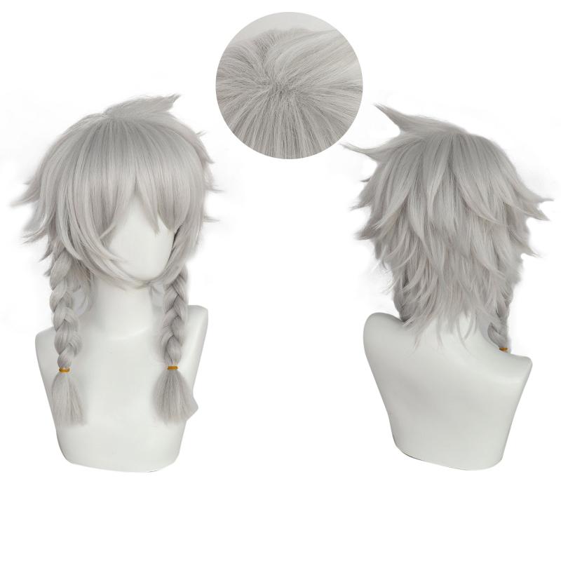 ウィッグ 男性用 先知 キャラクター 真理の下 コスプレ 小道具 短髪
