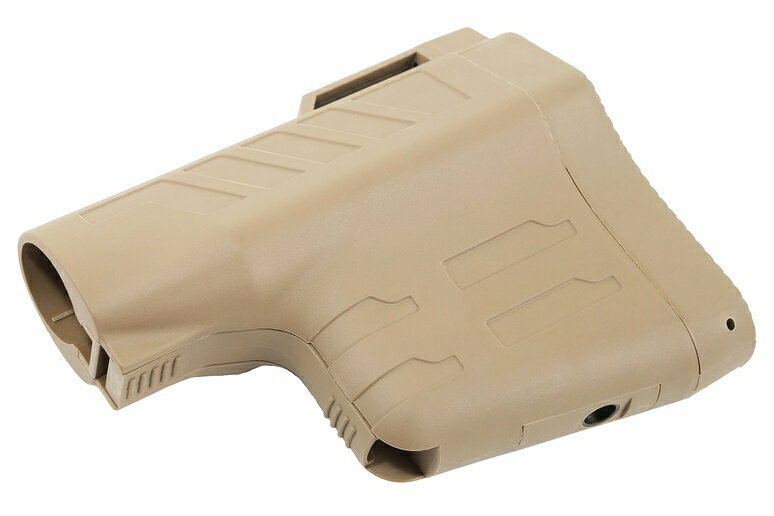 KING ARMS製 TWS TYPE2 ストック KA-STOCK-18 DE キングアームズ製で内部に広いスペースが用意されている大型ストック 広い収納が必要となる定番のニッケル水素バッテリーに対応！ 底面にはQDスイベルの装着箇所が用...