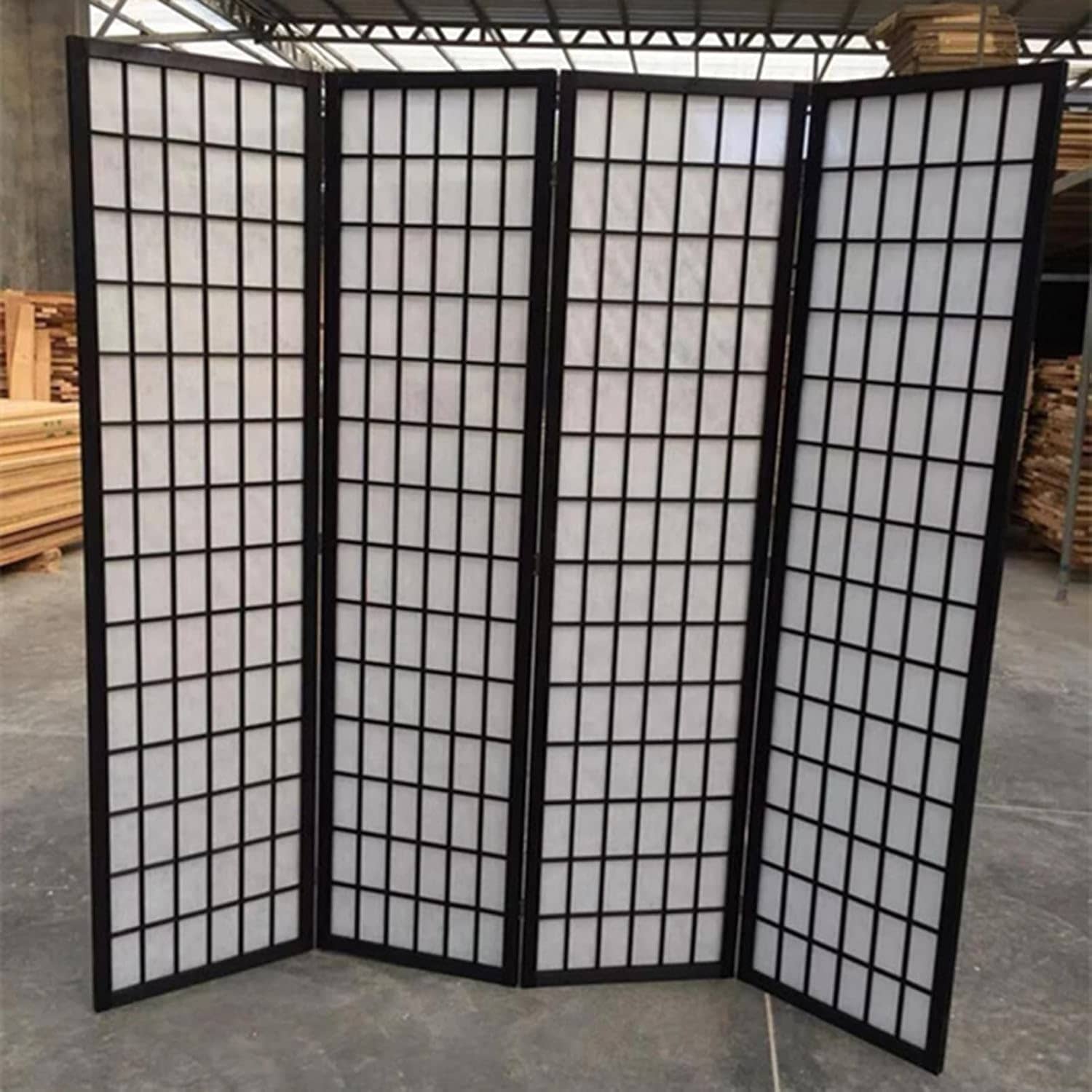 　　　 -------商品詳細------- 「商品サイズ（cm）」：180*44*4=高さ約180×幅約44　パネル数：4連 「天然素材の品質良いパーテーション」天然木と布を使用したパーテーションは、通気性に優れ、品質良い素材で耐久性もバ...
