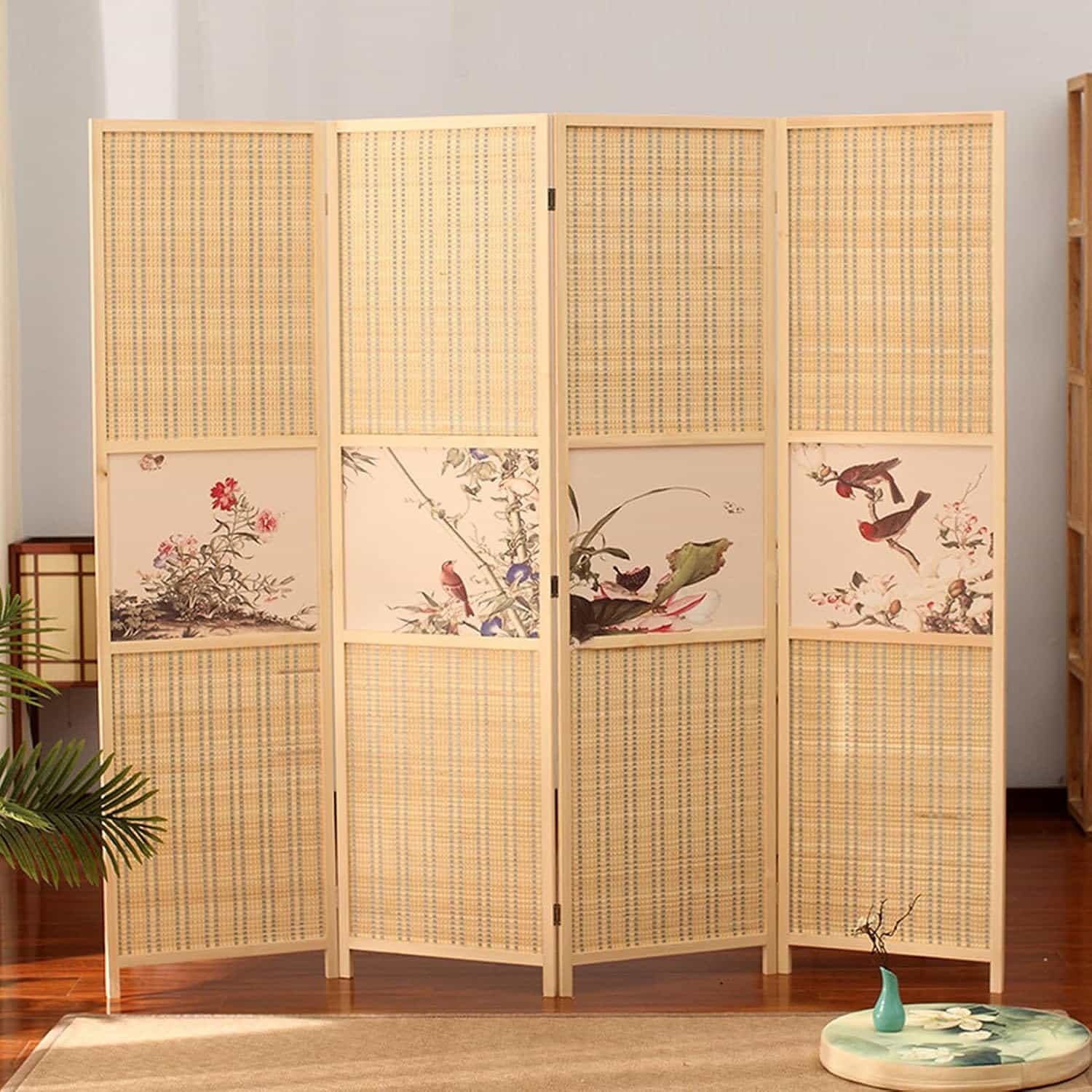 　　　 -------商品詳細------- 「商品サイズ（cm）」：150*50*4=高さ約150×幅約50　　　　 170*50*4=高さ約170×幅約50　　　　 180*50*4=高さ約180×幅約50　　パネル数：4連 「天然素材...