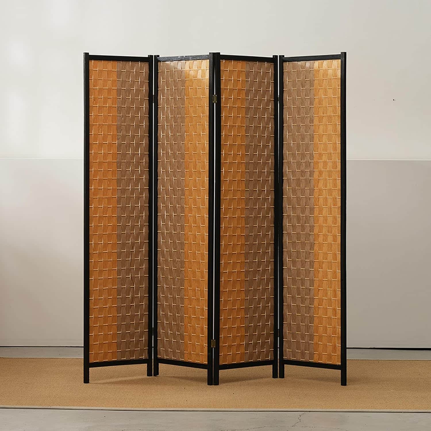 　　　 -------商品詳細------- 「商品サイズ（cm）」：180*45*4=高さ約180×幅約45　　　　パネル数：4連 「天然素材を使用」】木のフレームと紙織りを使用し、手作業で編み上げられます。自然で環境に優しい、丈夫で長持...