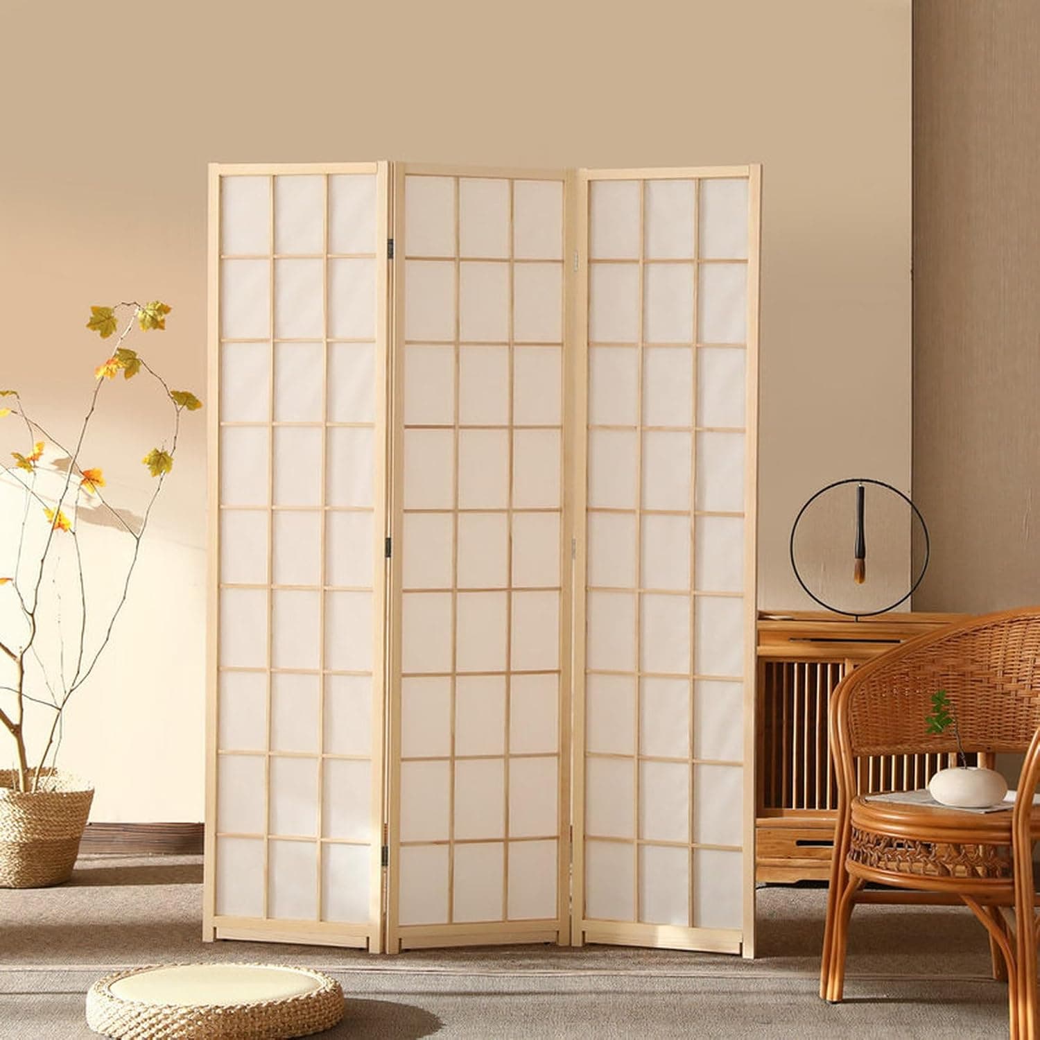 　　　 -------商品詳細------- 「商品サイズ（cm）」：150*40*3=高さ約150×幅約40　　　　 176*40*3=高さ約176×幅約40　　　　パネル数：4連 「和風衝立」手軽に和の空間を演出できる折りたたみ衝立・障...