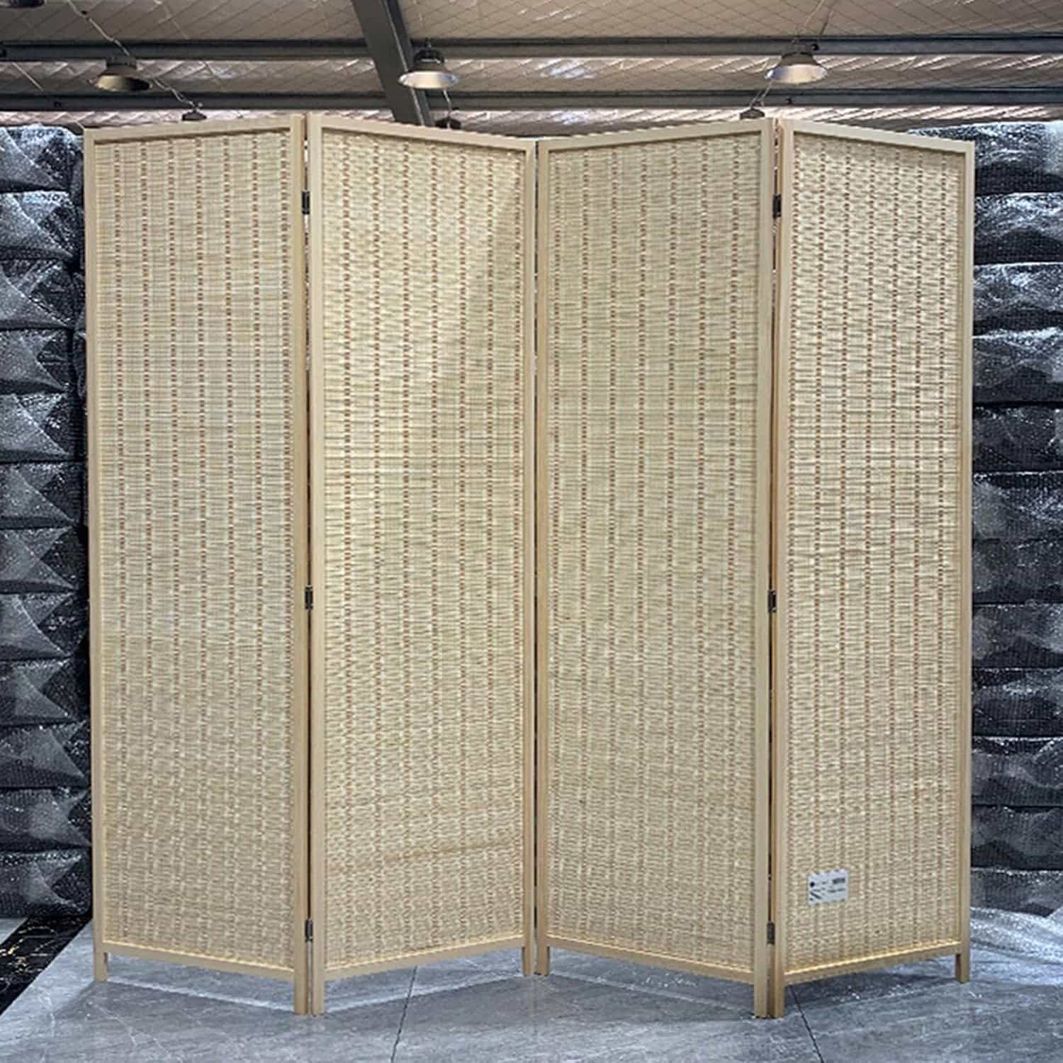 　　　 -------商品詳細------- 「商品サイズ（cm）」：180*50*4=高さ約180×幅約50　　　　パネル数：4連 「天然素材を使用」天然木フレームと紙織りのある風合いが、どんな部屋にも馴染み、素朴で味わい深い空間を演出し...