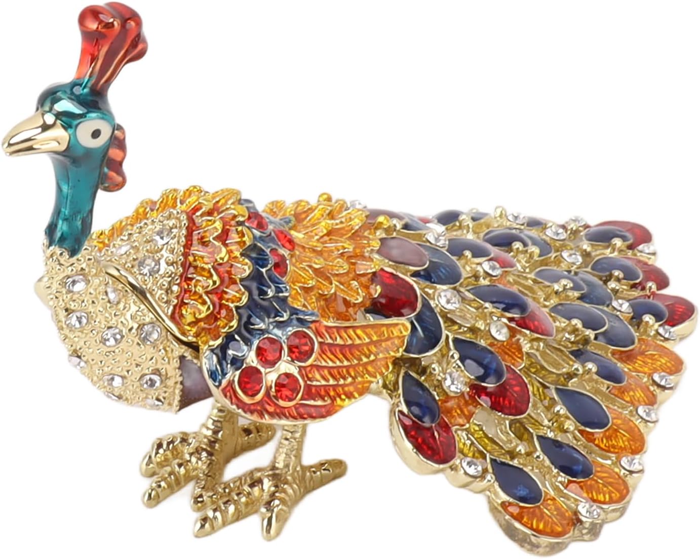 　　　 -------商品詳細------- 手描きのエナメル小物ボックス:このユニークな小物ボックスは、絶妙な手描きのエナメルデザインが特徴で、優雅さとジュエリーコレクションを加えます。 各ボックスは熟練した職人によって細心の注意を払って...