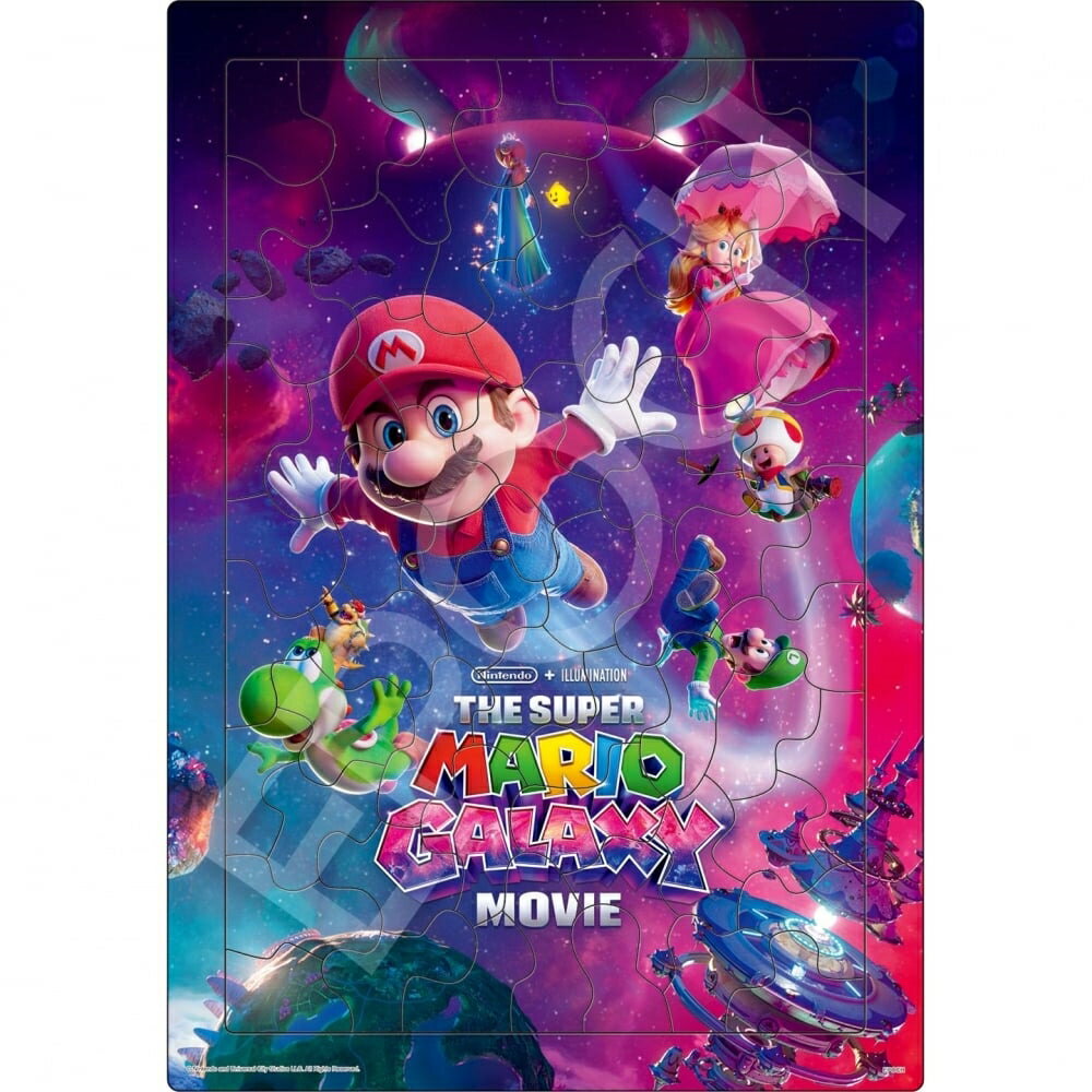 ●2026年4月24（金）劇場公開の「ザ・スーパーマリオギャラクシー・ムービー」がピクチュアパズルになって新登場！●63ピースの雲形パズルです。●台紙付きの子ども用パズルです。こちらの商品は実店舗から入荷・発送しておりますため、パッケージ状...
