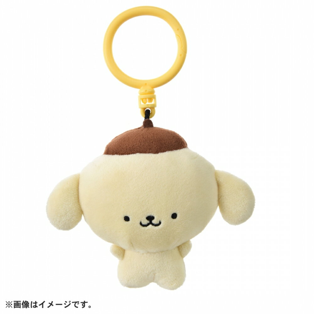 ・ポムポムプリンのぷにるんずがぬいぐるみキーチェーンに！・ぷにもち触感でずっとさわっていたくなる♪・「ぷにコミュ　ぷにぬいキーチェーン」は、 「ハローキティ　キティぷにるんず」「クロミ　クロミのぷにるんず」「シナモロール　シナモンのぷにるん...