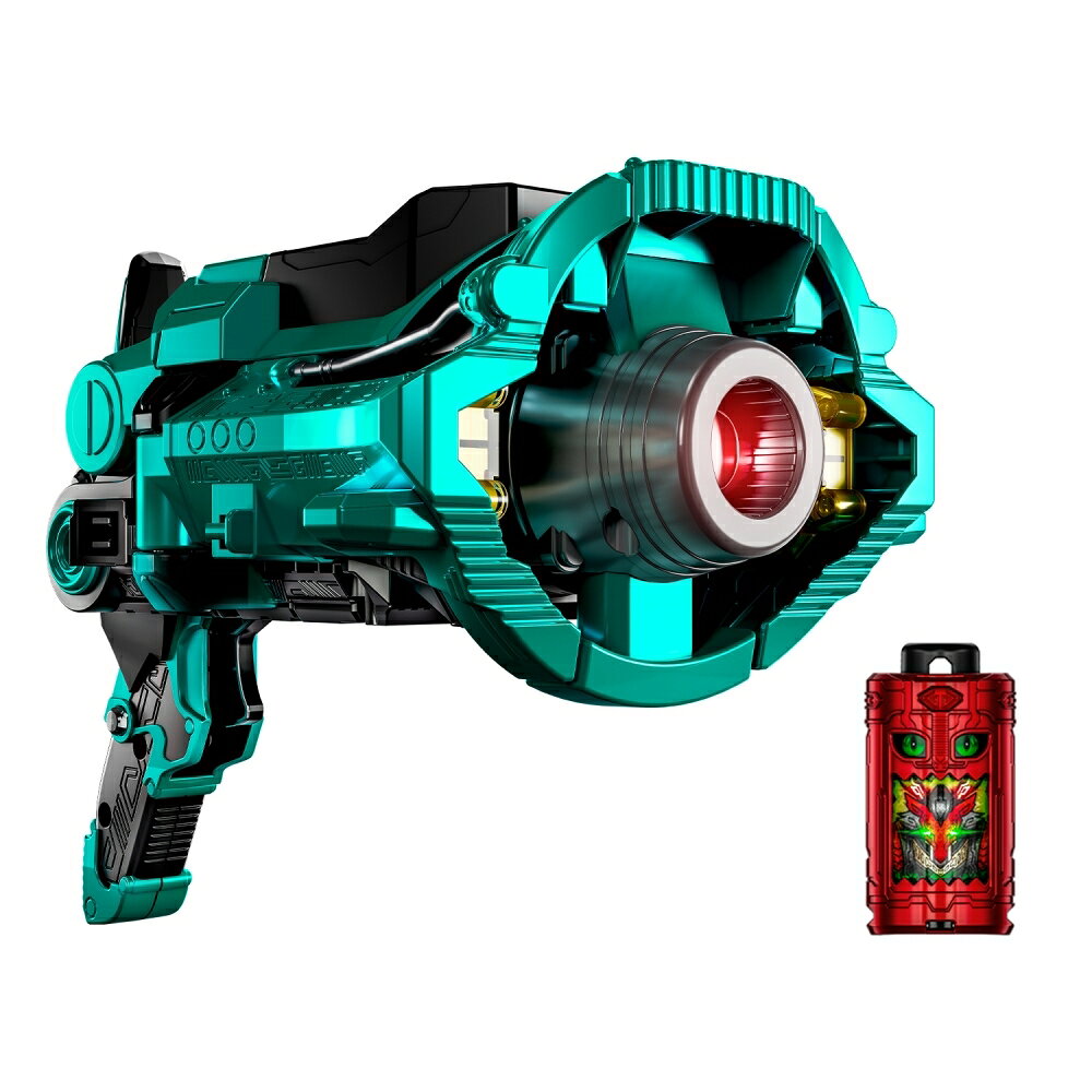 『角醒ハンター オメガホーン』に登場するメインアイテム「角獣覚醒器 オメガホーン」です。角獣の力が秘められたアイテム「エゴルギア」をオメガホーンにセットして声を発するとセンサーが反応、発光しながら角獣召喚サウンド遊びや、必殺技遊びが楽しめま...