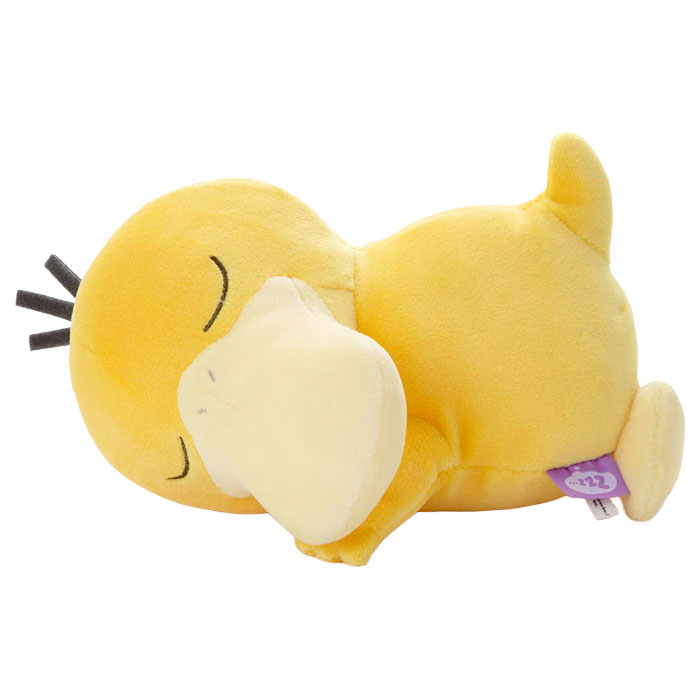 寝顔とぺしょっとした寝姿がかわいいすやすやフレンド。 人気のポケットモンスターより「コダック」が登場。 手触りの良いモチッとした生地を使用。 色合いも淡く触り心地と寝姿にとてもマッチしています。 棚やベッド、ソファに机、どこに飾っても可愛ら...
