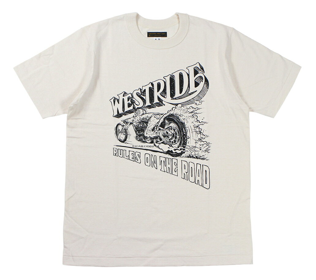 商品情報商品説明/素材WESTRIDE-V25-04:NO PUBLIC-＜Material＞#16 THREAD ORG LOOPBACK COTTON 100%＜Sewing spec＞SINGLE & DOUBLE STITCH HE...