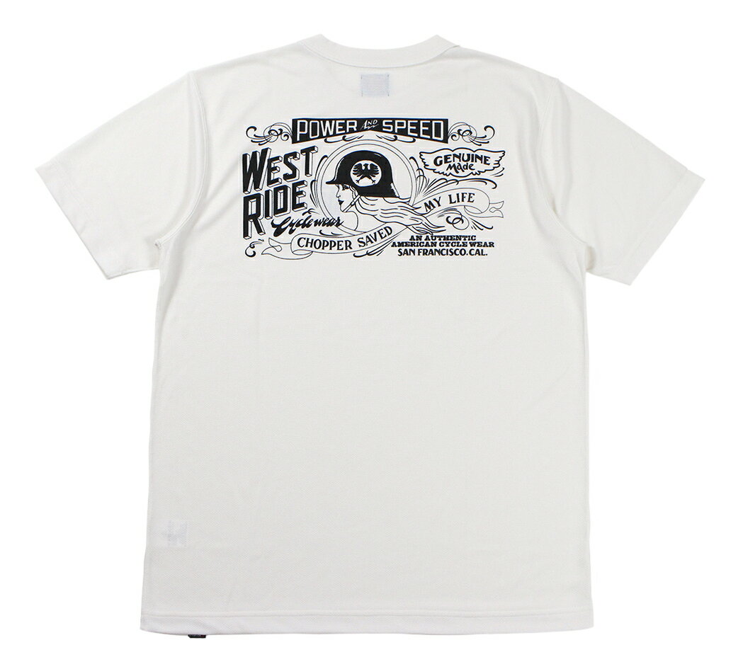 商品情報商品説明/素材WESTRIDE-POWER DRY TEE-2: POWER AND SPEED-＜Material＞POLARTEC POLY100％＜Sewing spec＞W STITCH ALL HEM/TRIPLE BIN...