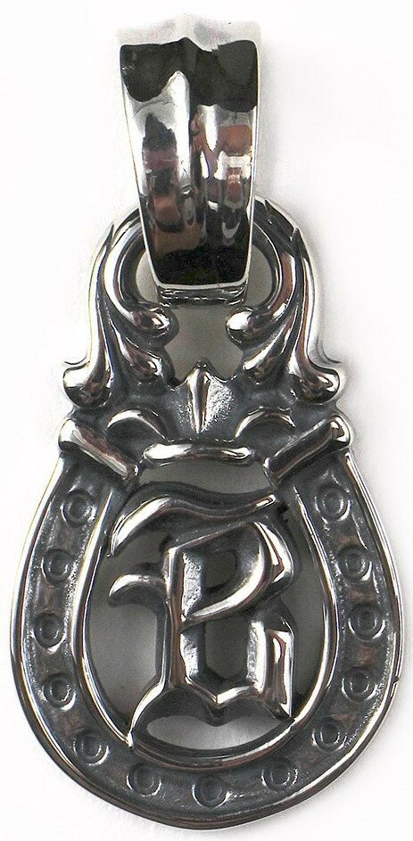商品情報商品説明/素材Bill Wall Leather-Large Horseshoe Pendant("B"Initial)-(PN1036)・Silver925※当店はビルウォールジャパン正規販売代理店です。 ※ギャランティカード、専...