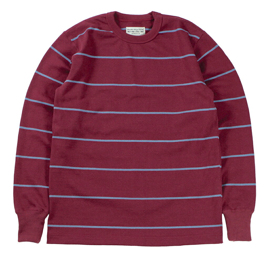 商品情報商品説明/素材WESTRIDE-HEAVY BORDER LONG TEE-＜Material＞ORIGINAL 10//-天竺SUPER HEAVY WEIGHT COTTON100％＜Sewing spec＞W STITCH A...