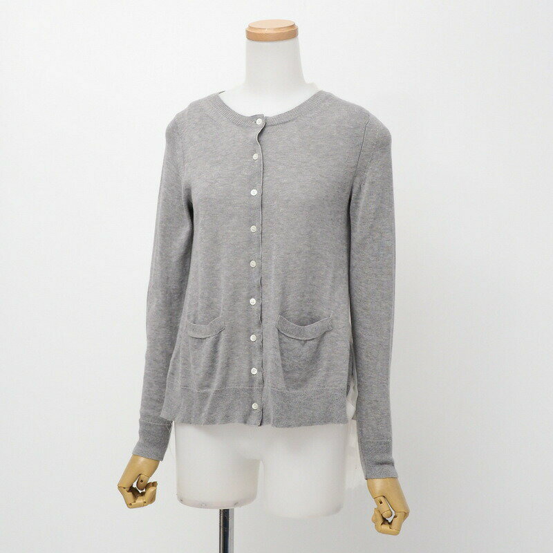 楽天市場】sacai カーディガン(カラーグレー)(レディース 楽天市場】sacai カーディガン(カラーグレー)(レディース
