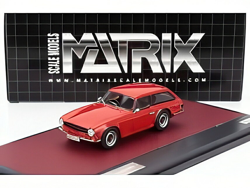 ▶ PRODUCT DETAILS メーカー Matrix スケール 1/43 商品状態 新品 ⚠ 海外製品に関するご案内 本製品は精密ディスプレイモデルのため、製造工程上、個体差が見られる場合がございます。微細な塗...