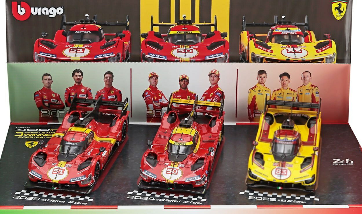 ▶ PRODUCT DETAILS メーカー Bburago スケール 1/43 商品状態 新品 ⚠ 海外製品に関するご案内 本商品は海外メーカーによる量産モデルのため、塗装のわずかなムラ・小キズ、パーツ取り付け位置...
