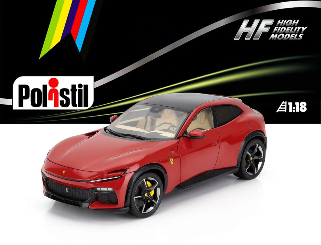 ▶ PRODUCT DETAILS メーカー POLISTIL スケール 1/18 商品状態 新品 ⚠ 海外製品に関するご案内 本製品は精密ディスプレイモデルのため、製造工程上、個体差が見られる場合がございます。微細...