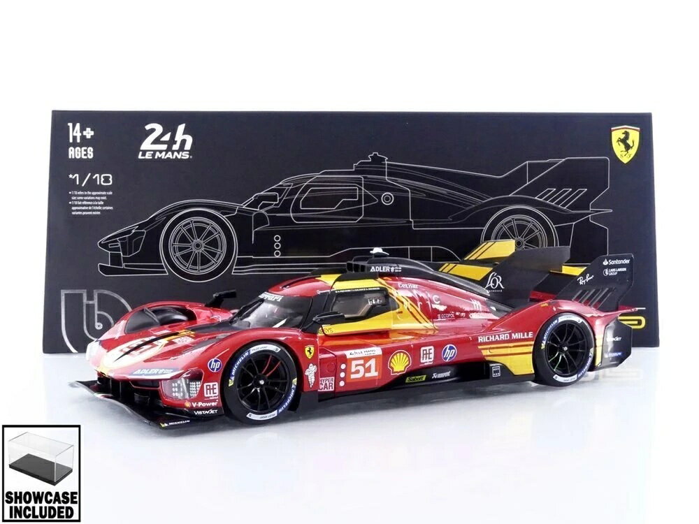 ▶ PRODUCT DETAILS メーカー Bburago スケール 1/18 商品状態 新品 ⚠ 海外製品に関するご案内 本商品は海外メーカーによる量産モデルのため、塗装のわずかなムラ・小キズ、パーツ取り付け位置...