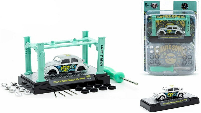 ▶ PRODUCT DETAILS メーカー M2MACHINES スケール 1/64 商品状態 新品 ⚠ 海外製品に関するご案内 本商品は海外メーカーによる量産モデルのため、塗装のわずかなムラ・小キズ、パーツ取り付...