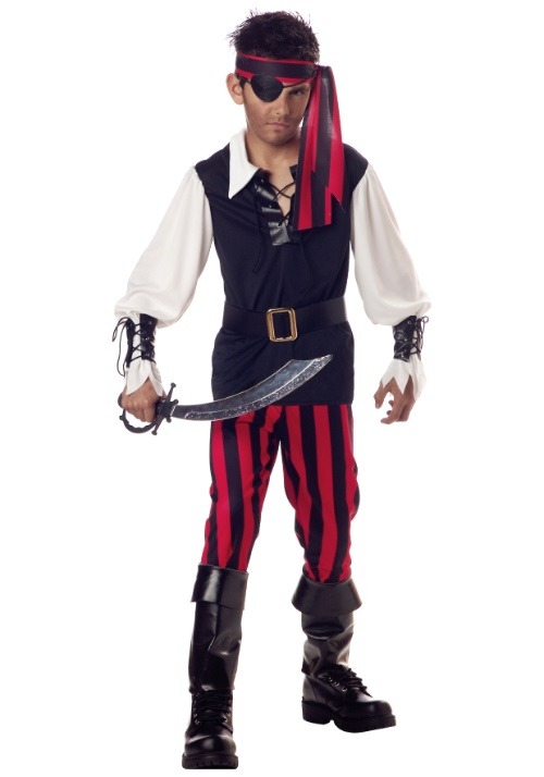 荒くれ者の海賊をイメージしたコスプレ衣装です。ハロウィン、演劇、海賊をテーマにしたイベントに最適。 ▶ セット内容 ✓ シャツ ✓ パンツ ✓ ベルト ✓ ブーツカバー（両...