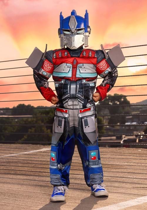 トランスフォーマー、オプティマスプライムのキッズコスプレ衣装です。ハロウィン、仮装パーティー、イベントに最適な本格デザイン。 ▶ セット内容 ✓ ジャンプスーツ ✓ マスク ※ 記載以外の小物は付属し...